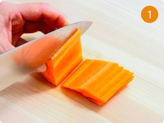 細切り｜切り方の基本｜おうちレシピ｜ミツカングループ